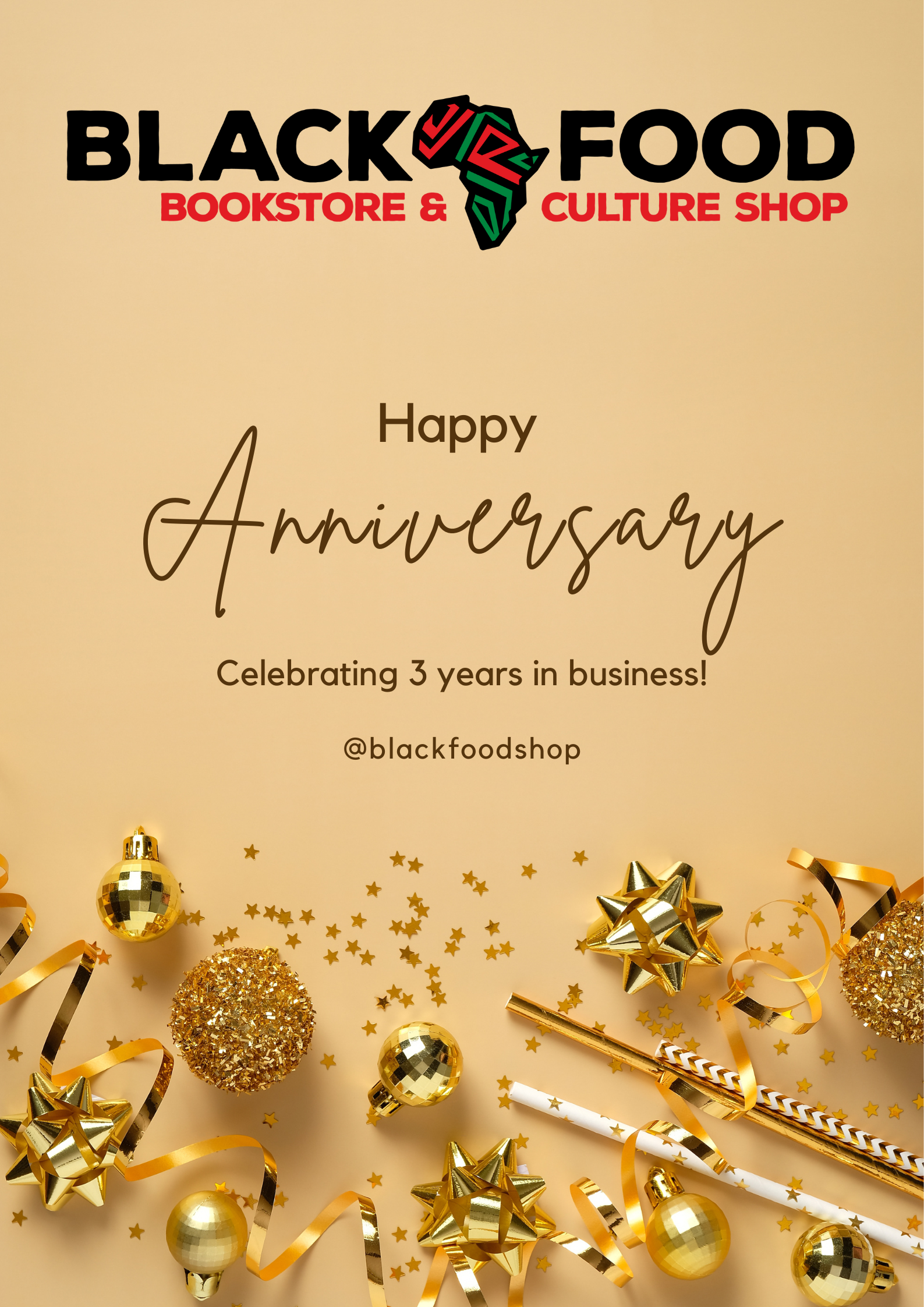 Happy Anniversary! – Black Food Bookstore and Culture Shop