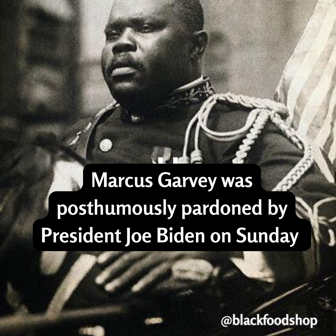 Marcus Garvey Receives Long-Awaited Pardon – Black Food Bookstore and ...