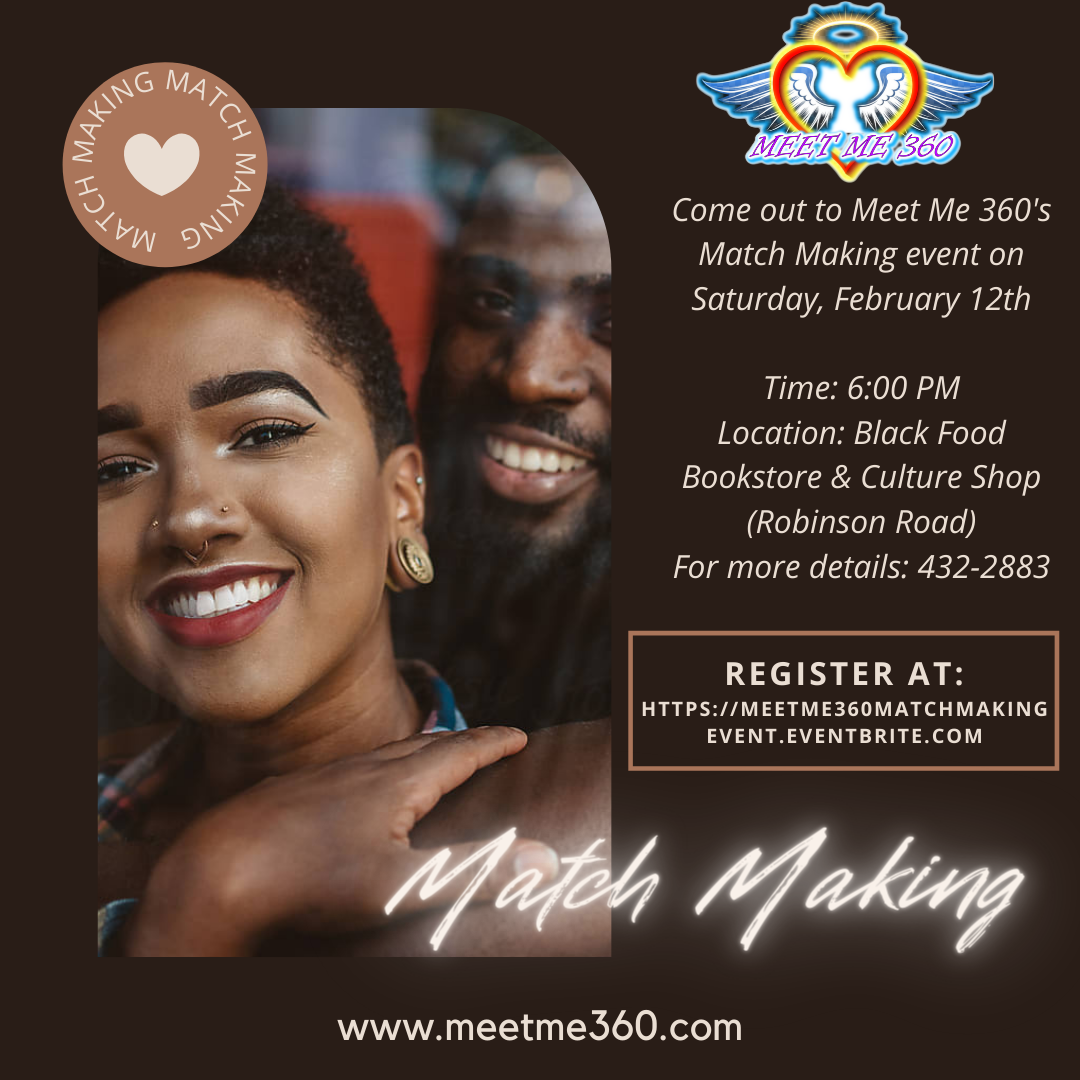 Meet Me 360 Matchmaking Night – Black Food Bookstore and Culture Shop