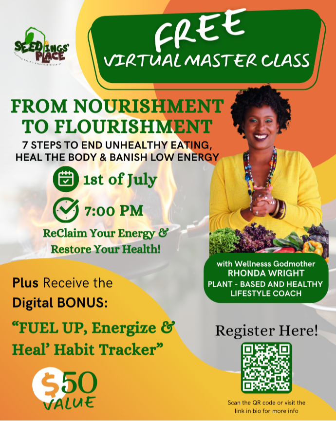 From Nourishment to Flourishment MASTERCLASS – Black Food Bookstore and ...