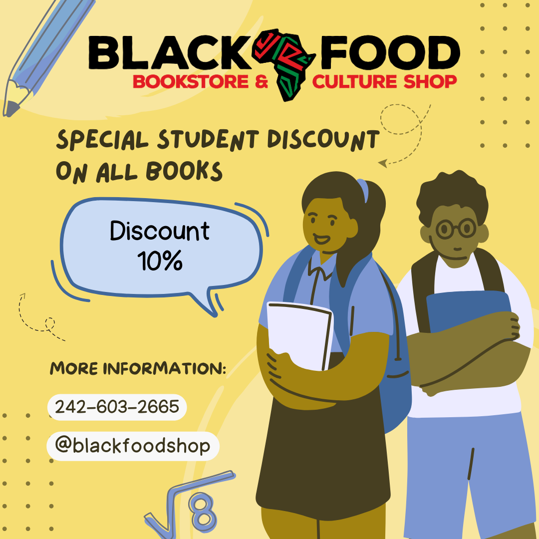 Student Discounts – Black Food Bookstore and Culture Shop
