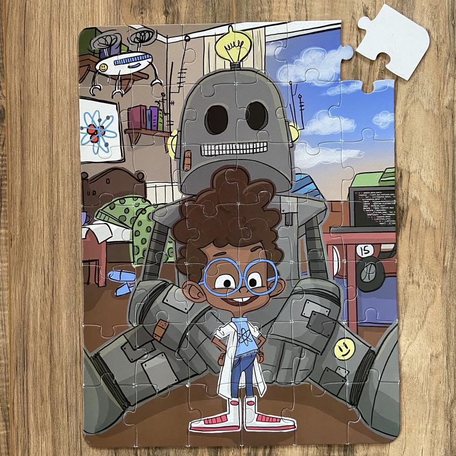 Future Engineer Puzzle – Black Food Bookstore and Culture Shop